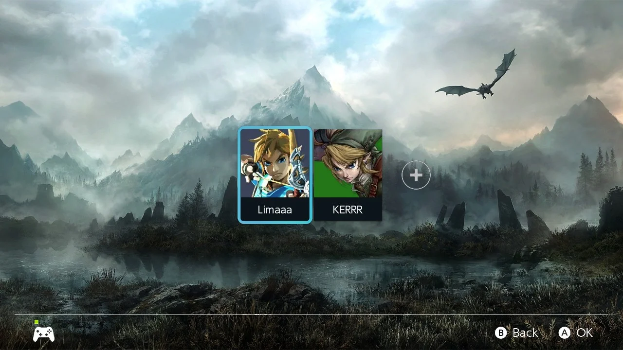 Mountain & Dragon | Player Selection | Switch Themes | Themezer