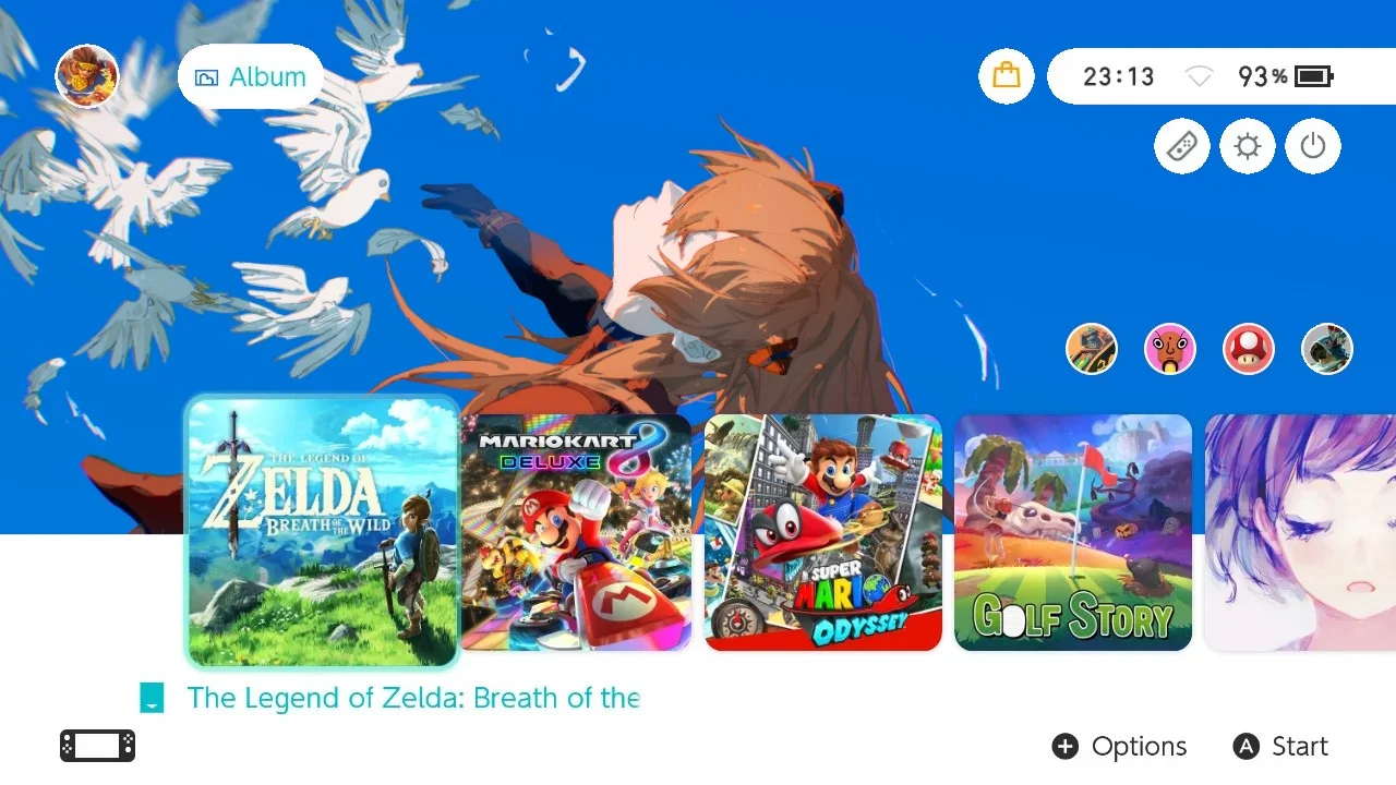 Neon Genesis Evangelion Wallpaper - Home V2 | Home Menu | Switch Themes ...