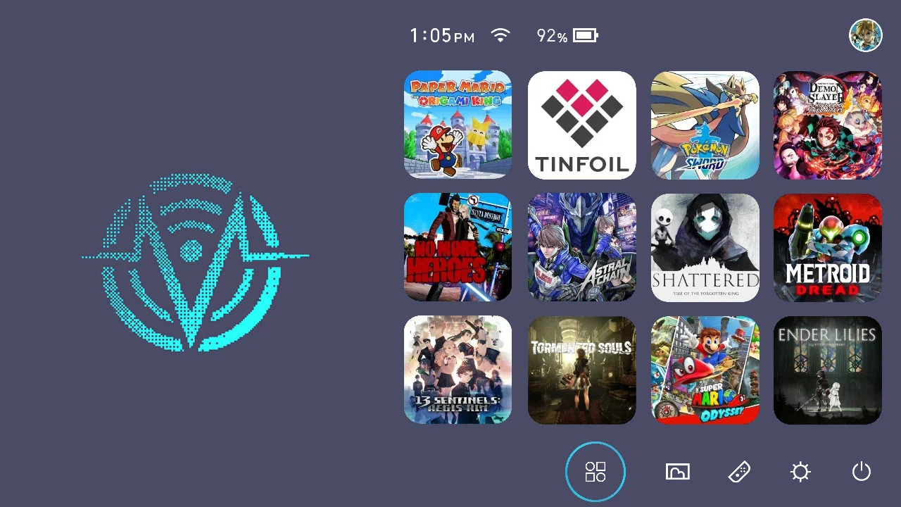 Voxtek - Homescreen | Home Menu | Switch Themes | Themezer