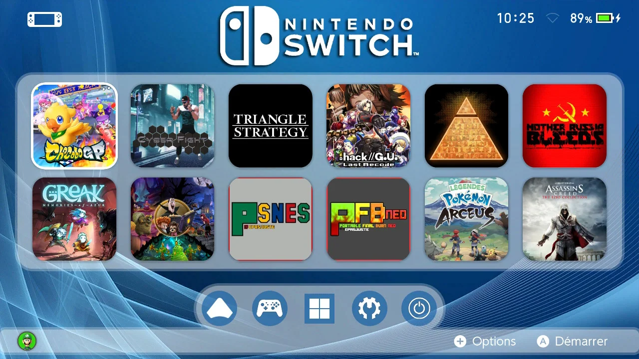 Blue Abstract - Home v2 | Home Menu | Themes | Themezer