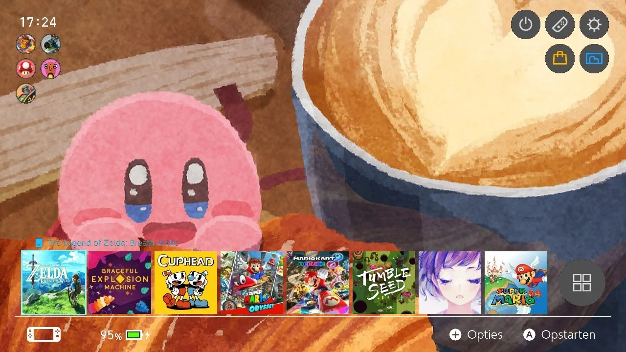 Kirby Menu | Home Menu | Switch Themes | Themezer
