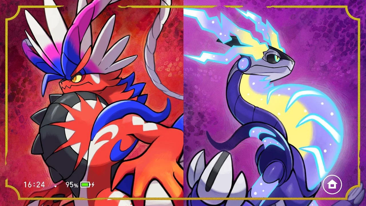 Scarlet and Violet v1 - Lock Screen | Lockscreen | Switch Themes | Themezer