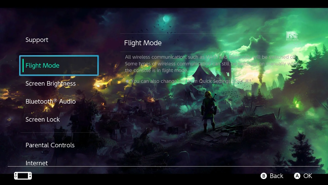 [WATERMARKED] Evil Link Ai 1 - Settings | Settings | Switch Themes | Themezer
