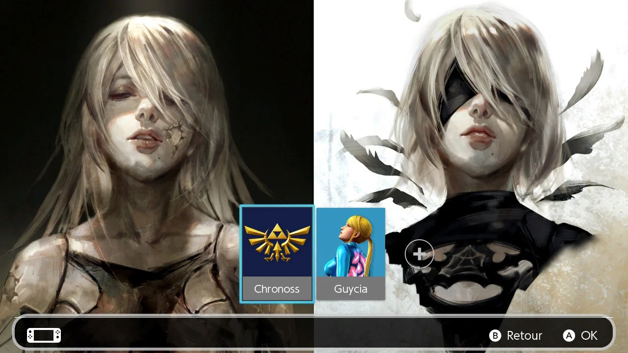 Nier Automata - Players | Player Selection | Switch Themes | Themezer