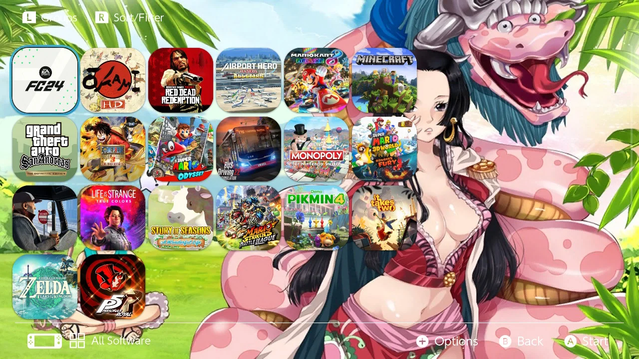 Boa Hancock A | All Apps | Switch Themes | Themezer