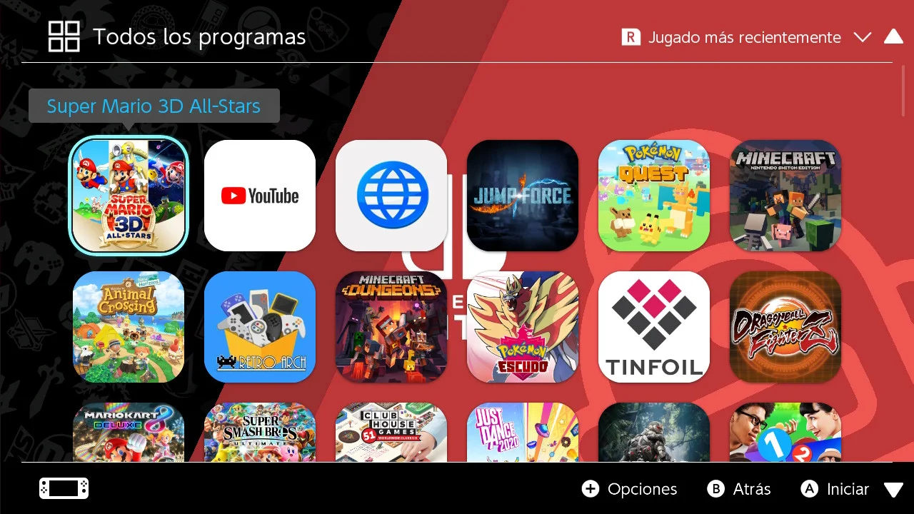 Nintendo | All Apps | Switch Themes | Themezer