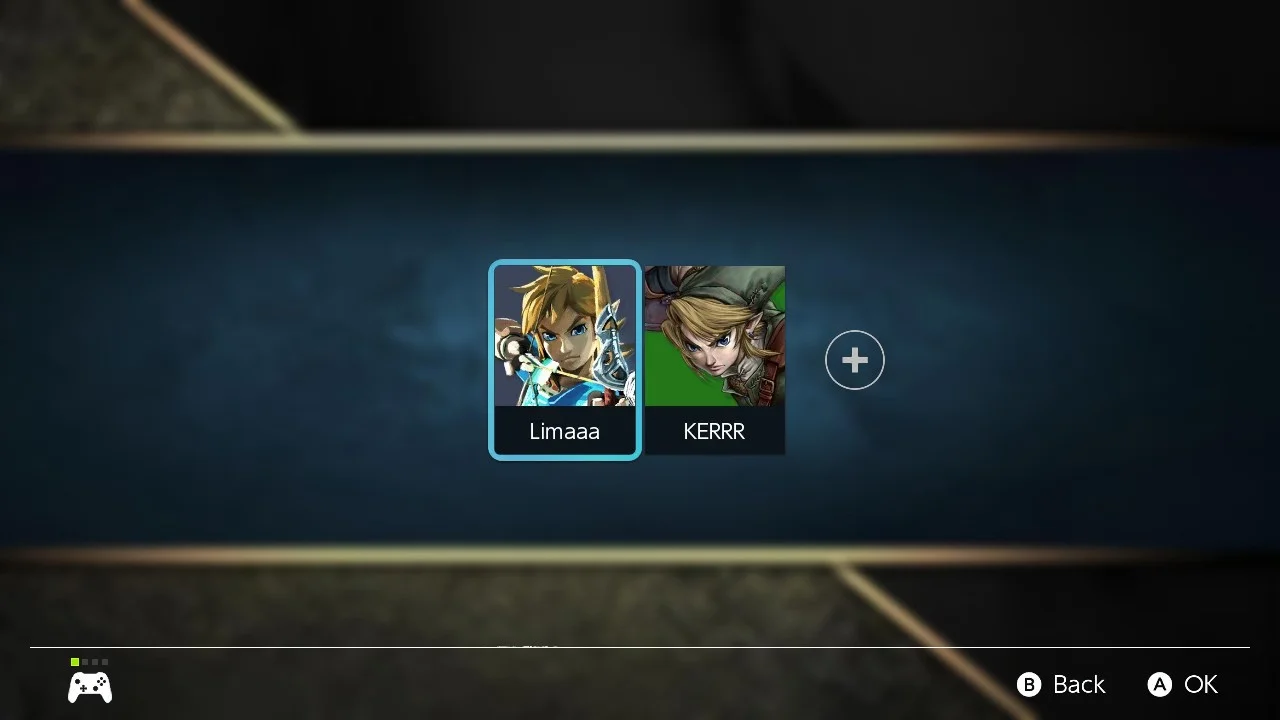 Gold Blue Player Selection | Player Selection | Switch Themes | Themezer