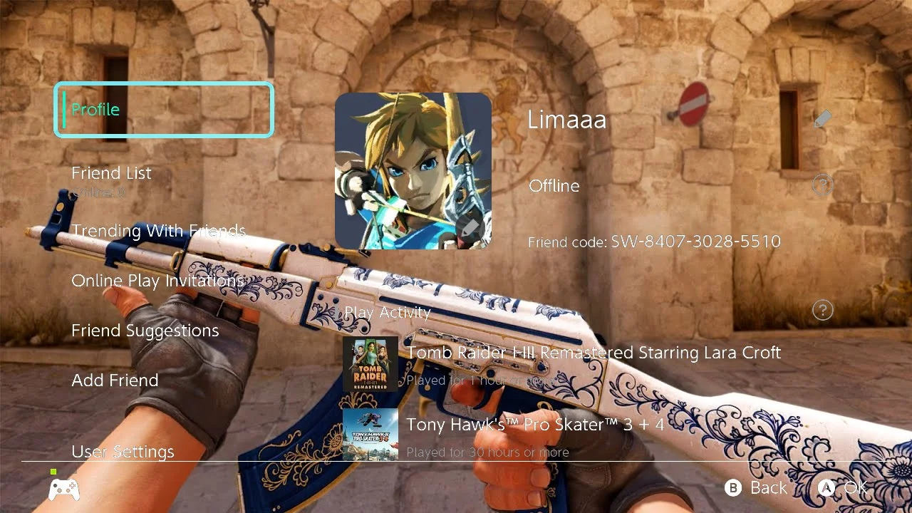 CS2-UserPage | User Page | Switch Themes | Themezer