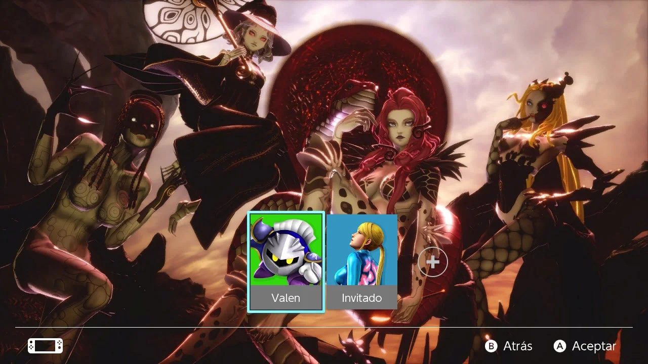 SMT V Qadistu (Player select) | Player Selection | Switch Themes | Themezer