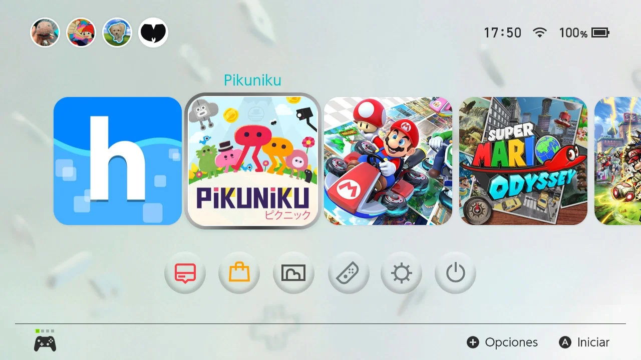 Wii U v2 Home | Home Menu | Switch Themes | Themezer