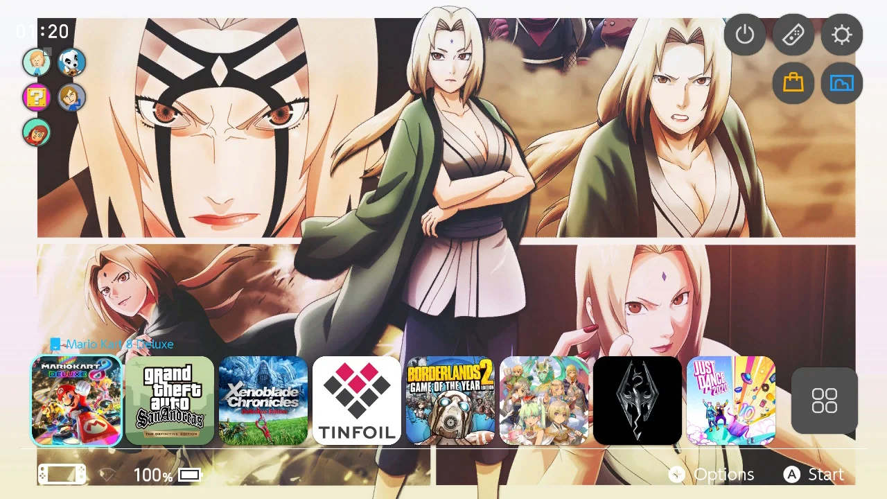 TSUNADE HOME1 | Home Menu | Switch Themes | Themezer