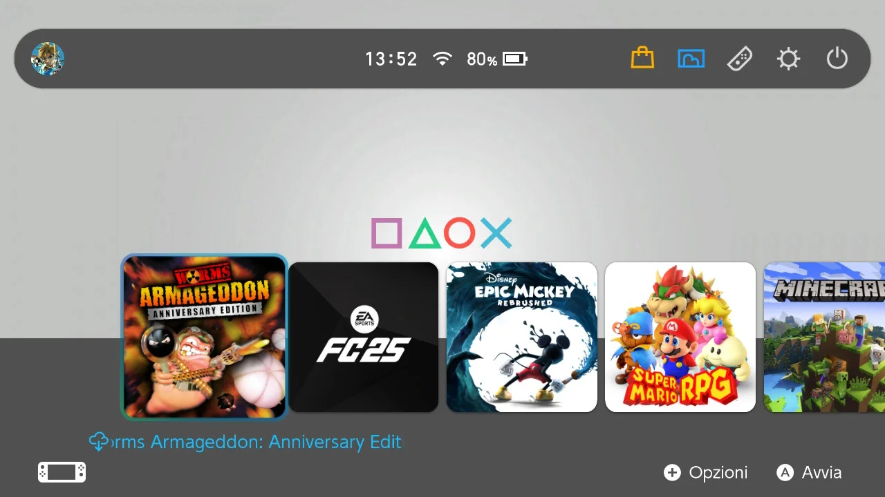 PS1 ANNIVERSARY | Home Menu | Switch Themes | Themezer