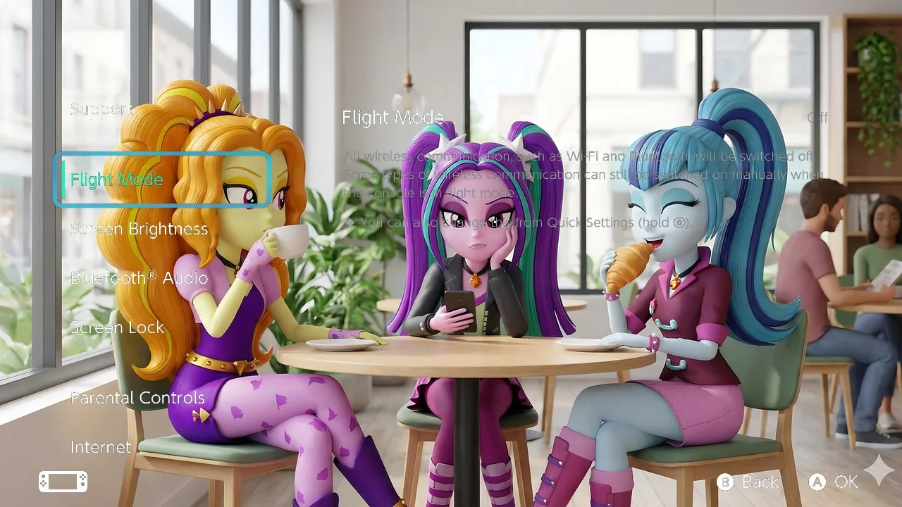My Little Pony: Equestria Girls - Dazzlings Cafe Settings | Settings ...