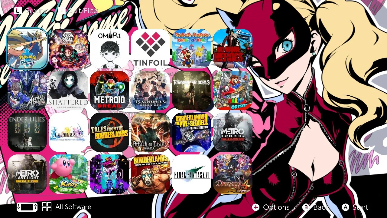 persona 5 Ann 3 | All Apps | Switch Themes | Themezer
