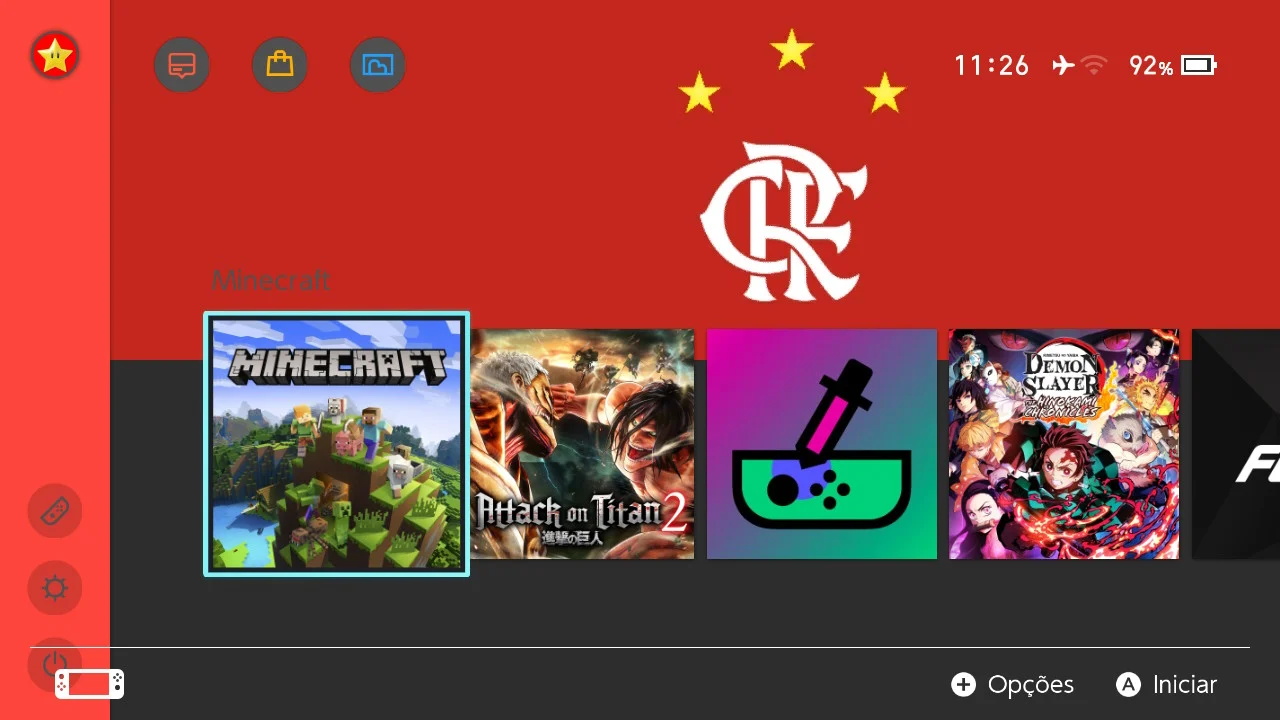 Flamengo Menu Inicial | Home Menu | Switch Themes | Themezer