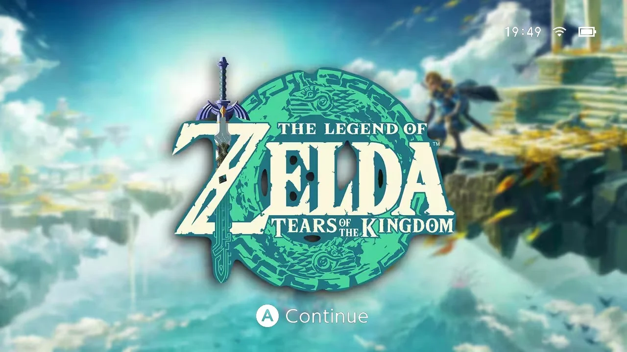 Zelda: Tears of the Kingdom - Lockscreen V2 | Lockscreen | Switch Themes | Themezer