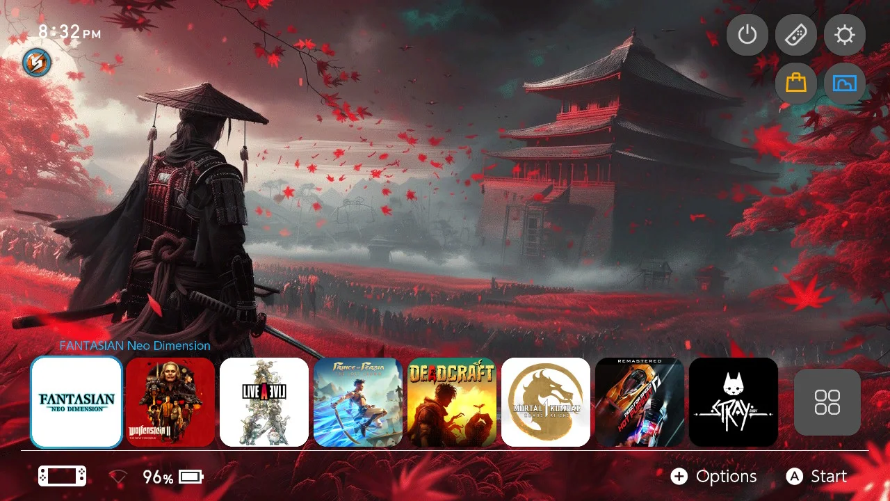 Samurai HM | Home Menu | Switch Themes | Themezer