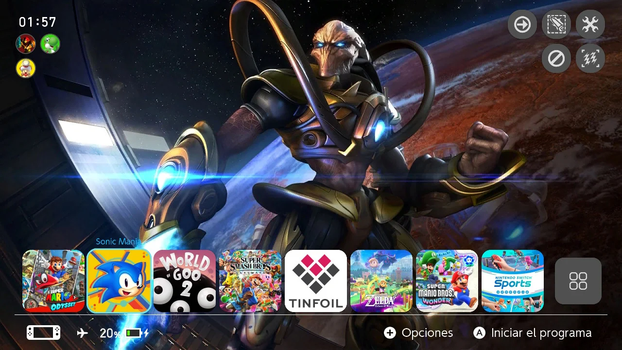 StarCraft Protoss Homemenu | Home Menu | Switch Themes | Themezer