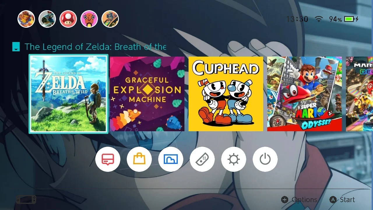 Conan | Home Menu | Switch Themes | Themezer