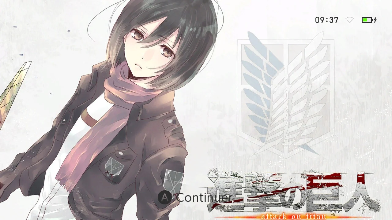 Lock screen snk white | Lockscreen | Switch Themes | Themezer