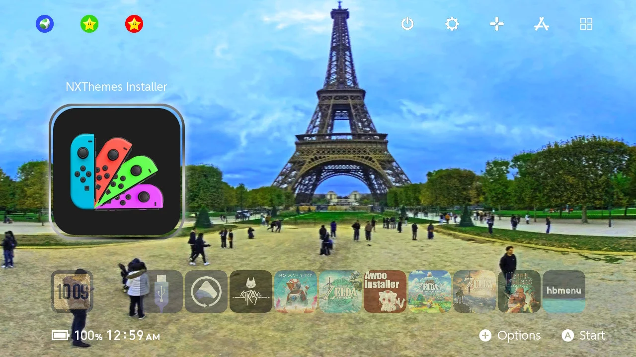 Seamless - Eiffel Tower Panorama | Home Menu | Switch Themes | Themezer