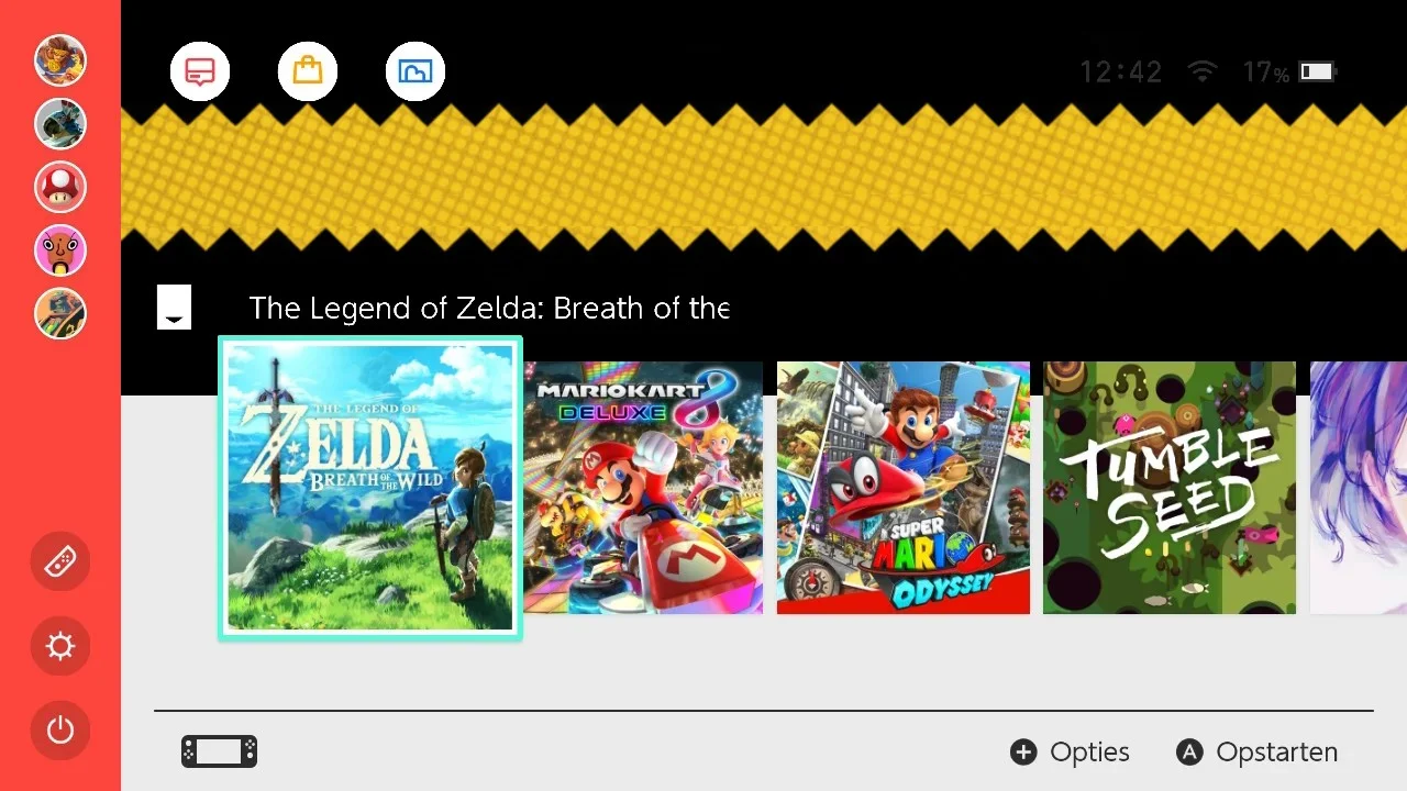 Home Menu - Sonic Superstars UI | Home Menu | Switch Themes | Themezer