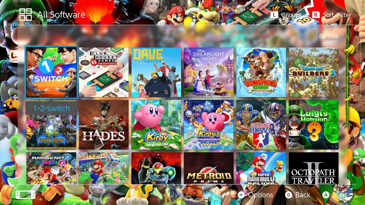 Switch Game Collage - All Apps | All Apps | Themes | Themezer