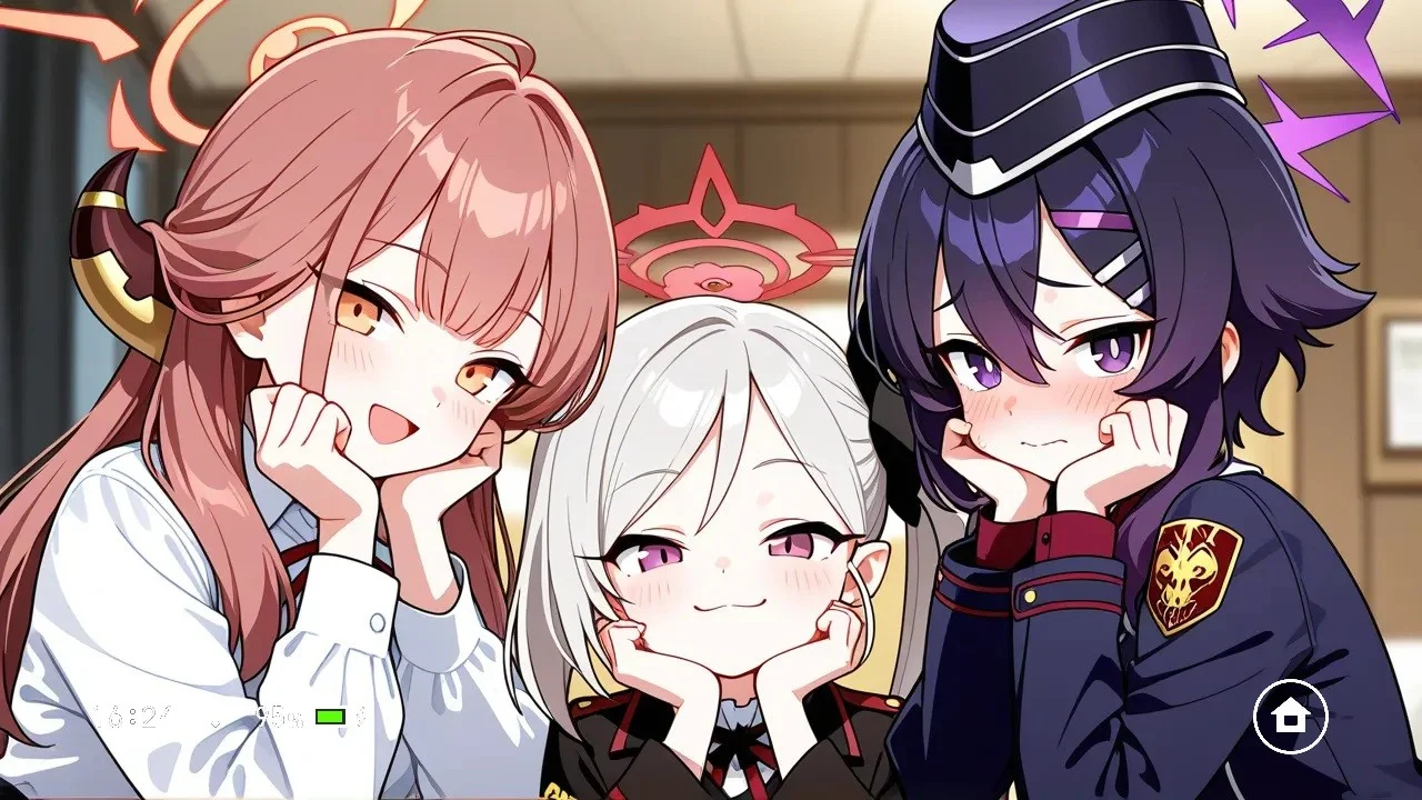 blue archive Problem Solver 68 lockscreen | Lockscreen | Switch Themes ...