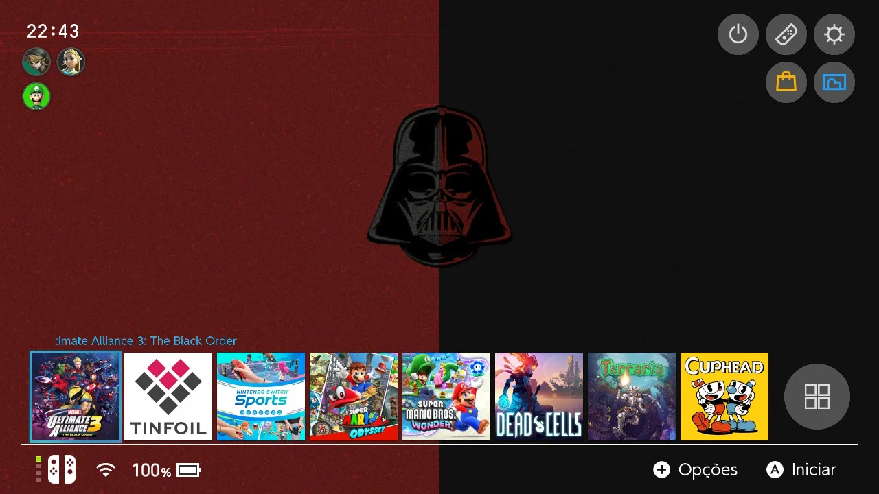 Darth Vader MInimalista | Home Menu | Switch Themes | Themezer