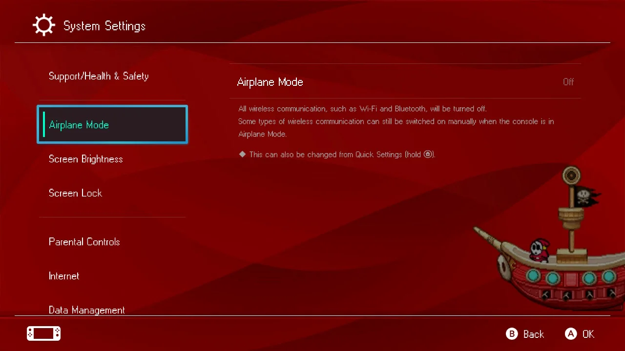 Red Abstract Settings | Settings | Switch Themes | Themezer