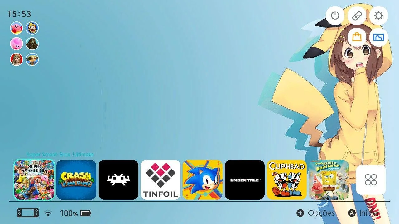 Yui Pikachu | Home Menu | Switch Themes | Themezer