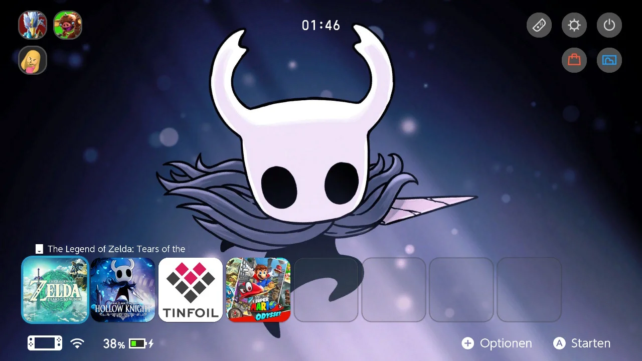 Hollow Knight Home Menu | Home Menu | Switch Themes | Themezer