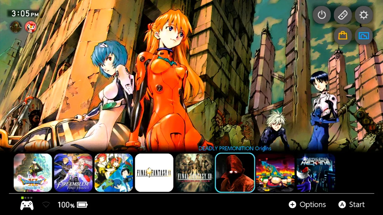 EVA - Home | Home Menu | Switch Themes | Themezer