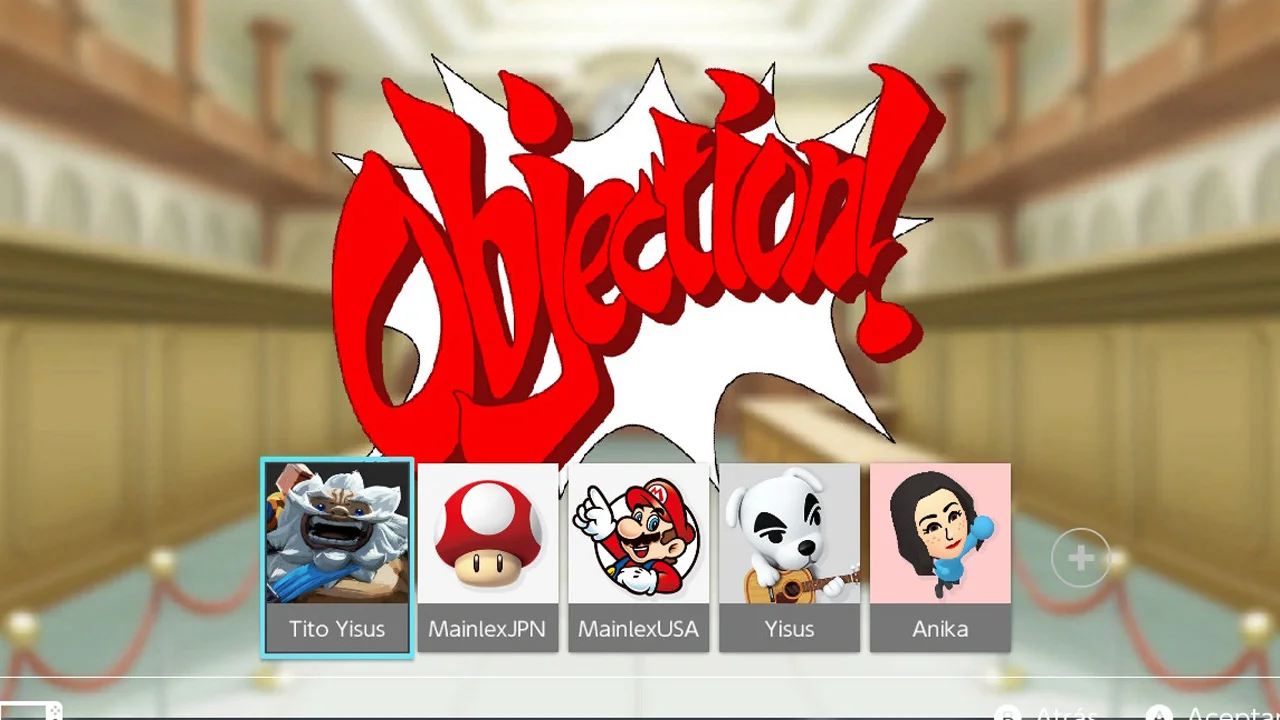 Phoenix Wright Ace Attorney | Player Selection | Switch Themes | Themezer