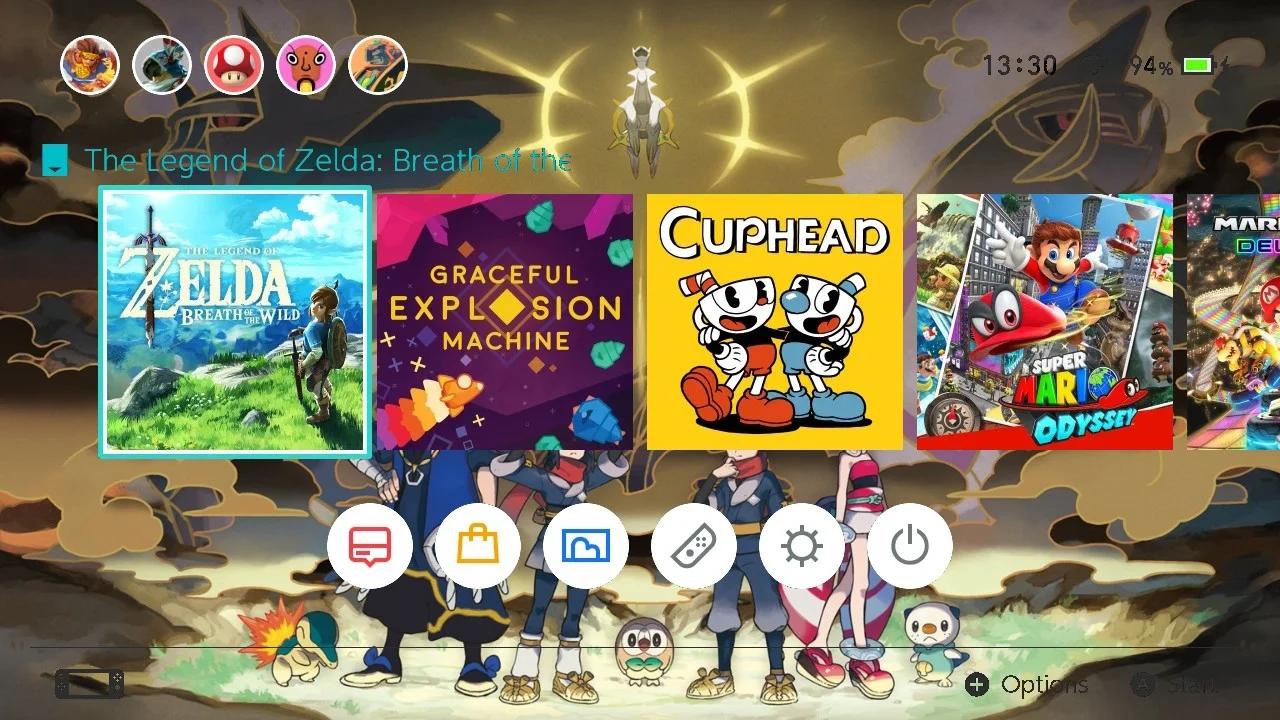 Pokemon Legends Arceus | Home Menu | Switch Themes | Themezer