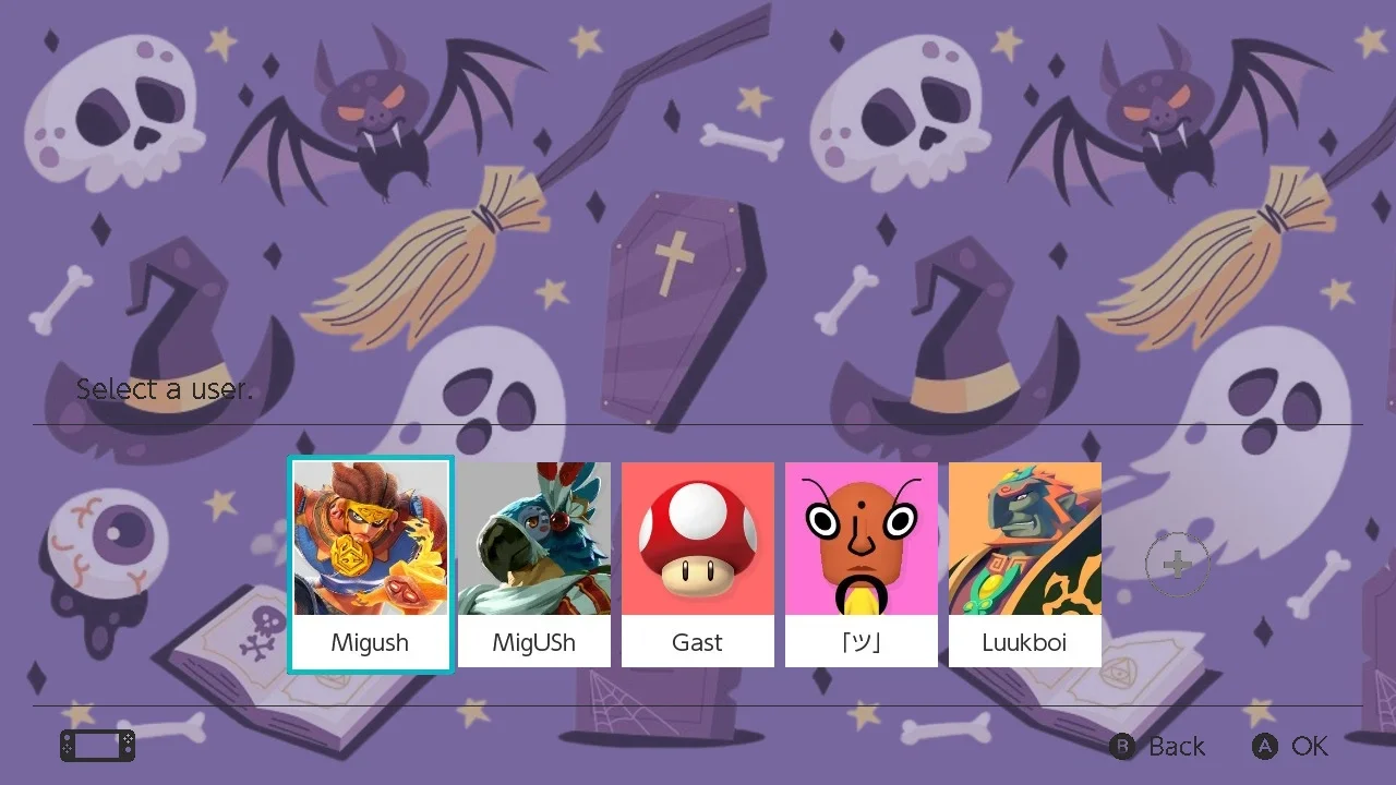 Halloween | Player Selection | Switch Themes | Themezer