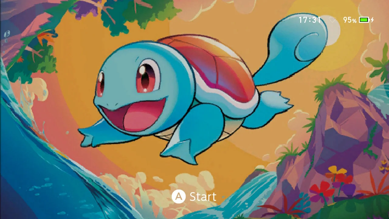 PokemonSquirtleLockScreen | Lockscreen | Switch Themes | Themezer