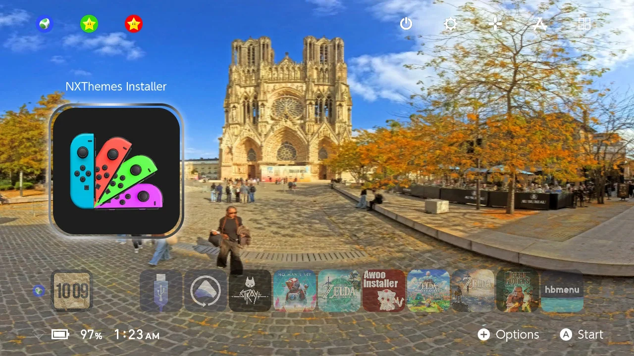 Seamless - Notra Dame Panorama | Home Menu | Switch Themes | Themezer
