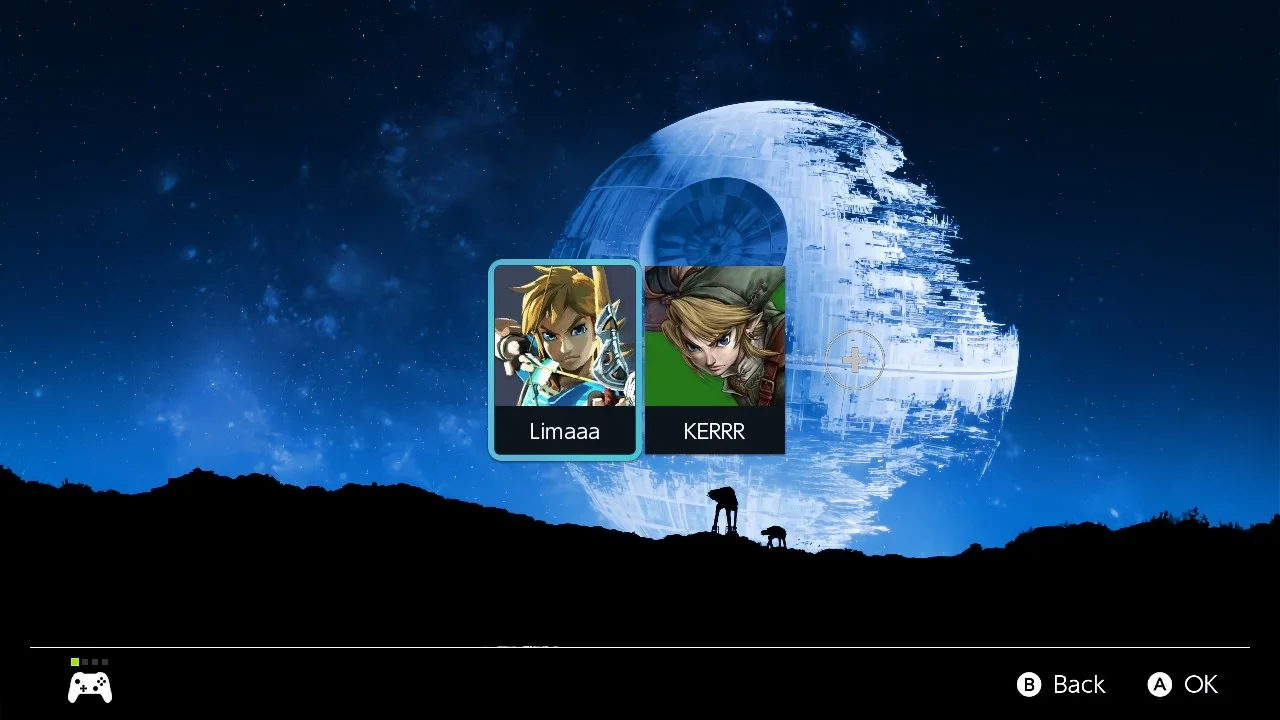 Star Wars | Player Selection | Switch Themes | Themezer