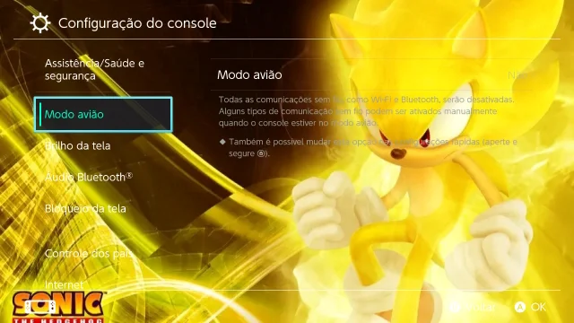 SUPER SONIC THEME settings applet | Settings | Switch Themes | Themezer