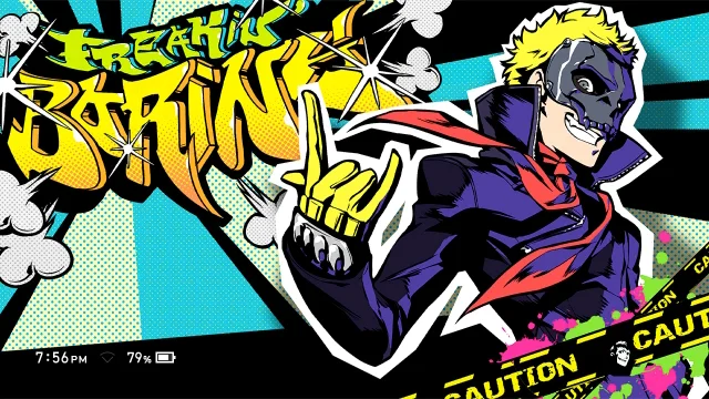 Ryuji lockscreen | Lockscreen | Switch Themes | Themezer