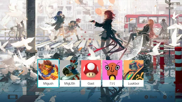 Dusk Player Selection Switch Themes Themezer