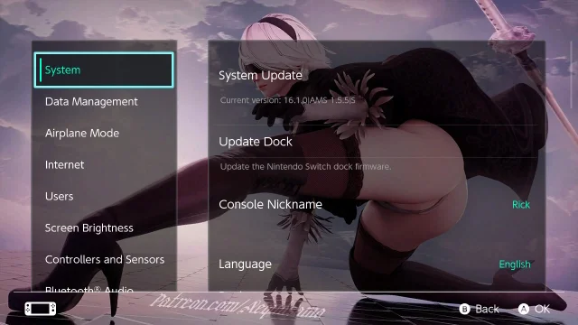 2B Nude - Settings (18+) | Settings | Switch Themes | Themezer