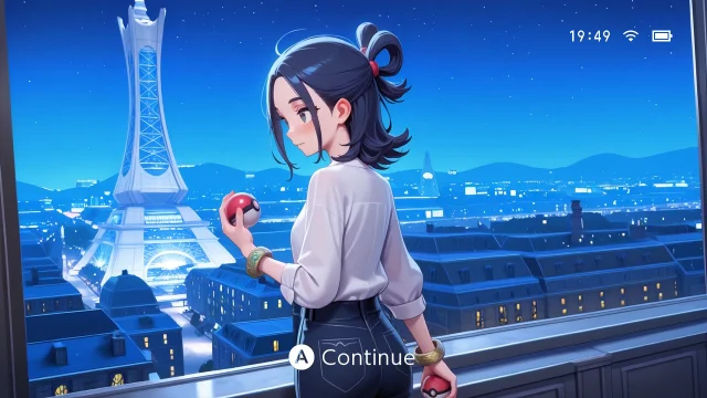 Pkmn Legends ZA lock | Lockscreen | Switch Themes | Themezer