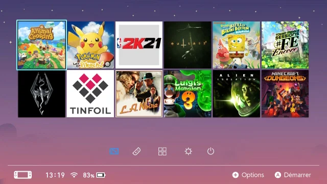 Moonlight | Home Menu | Switch Themes | Themezer