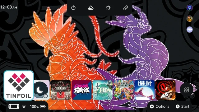 PKM Scarlet x Violet (Anim) | Home Menu | Switch Themes | Themezer