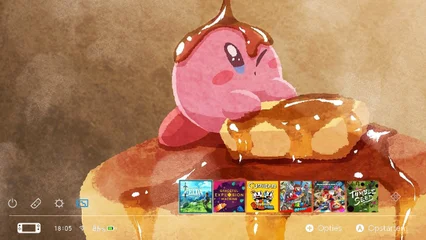 Pancake Kirby Menu | Home Menu | Switch Themes | Themezer