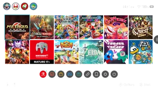 Two Row (12 Game Icons) (v20) | Home Menu | Layouts | Themezer