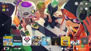 Splatoon theme | Home Menu | Switch Themes | Themezer