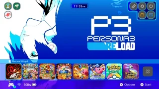 Persona 3 Reload Menu Theme | Home Menu | Switch Themes | Themezer